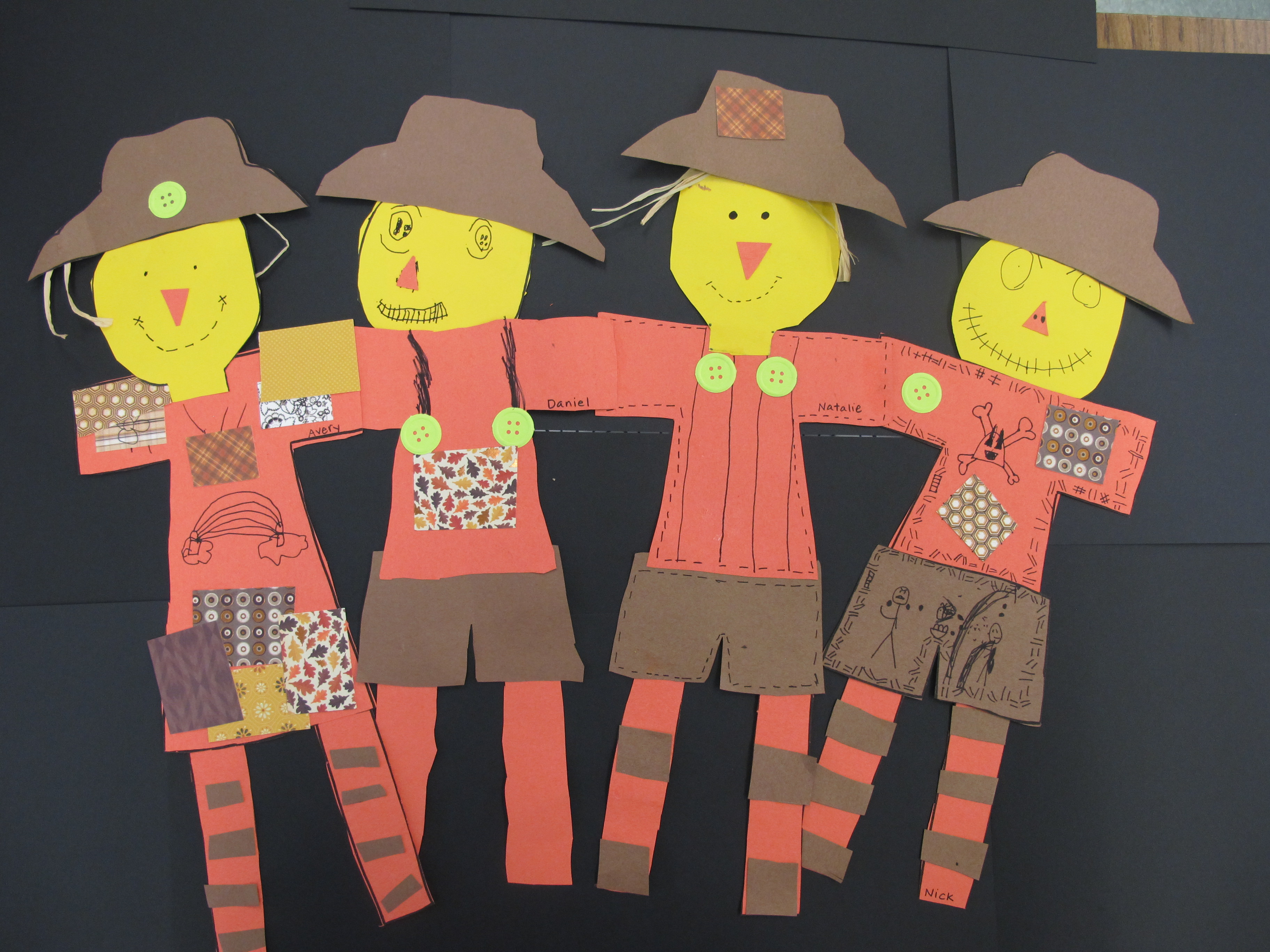Scarecrow Art - Happy Teacher, Happy Kids