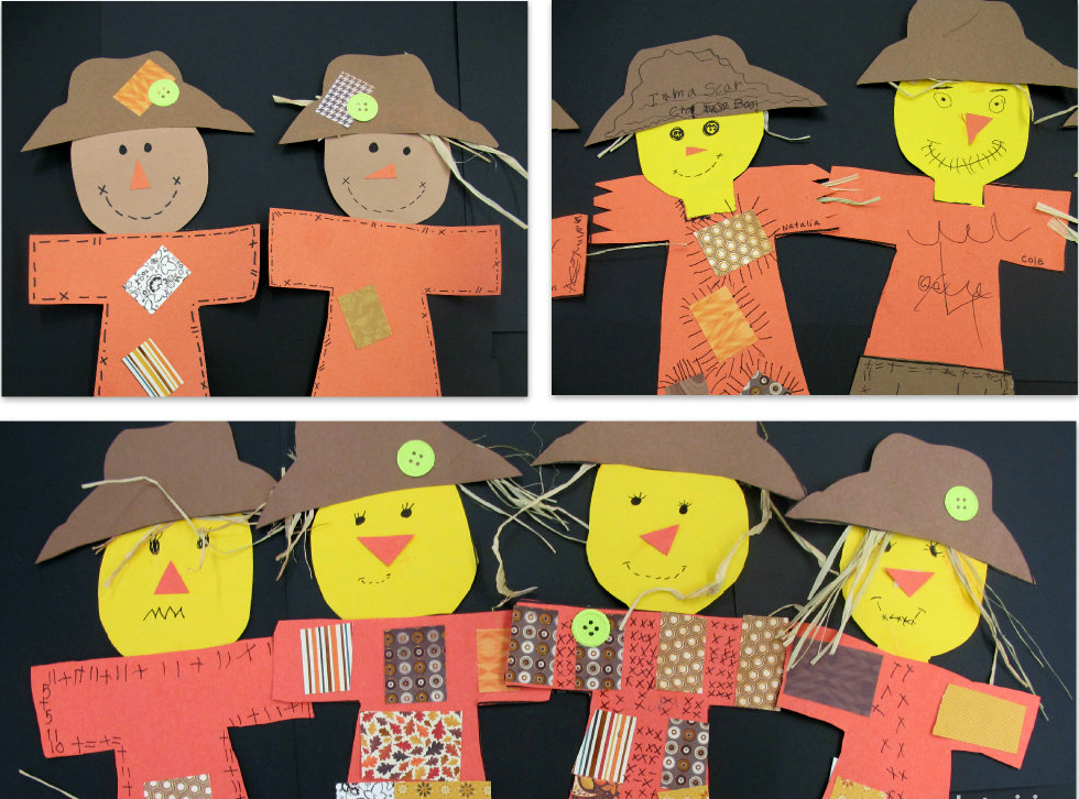 Scarecrow Art - Happy Teacher, Happy Kids