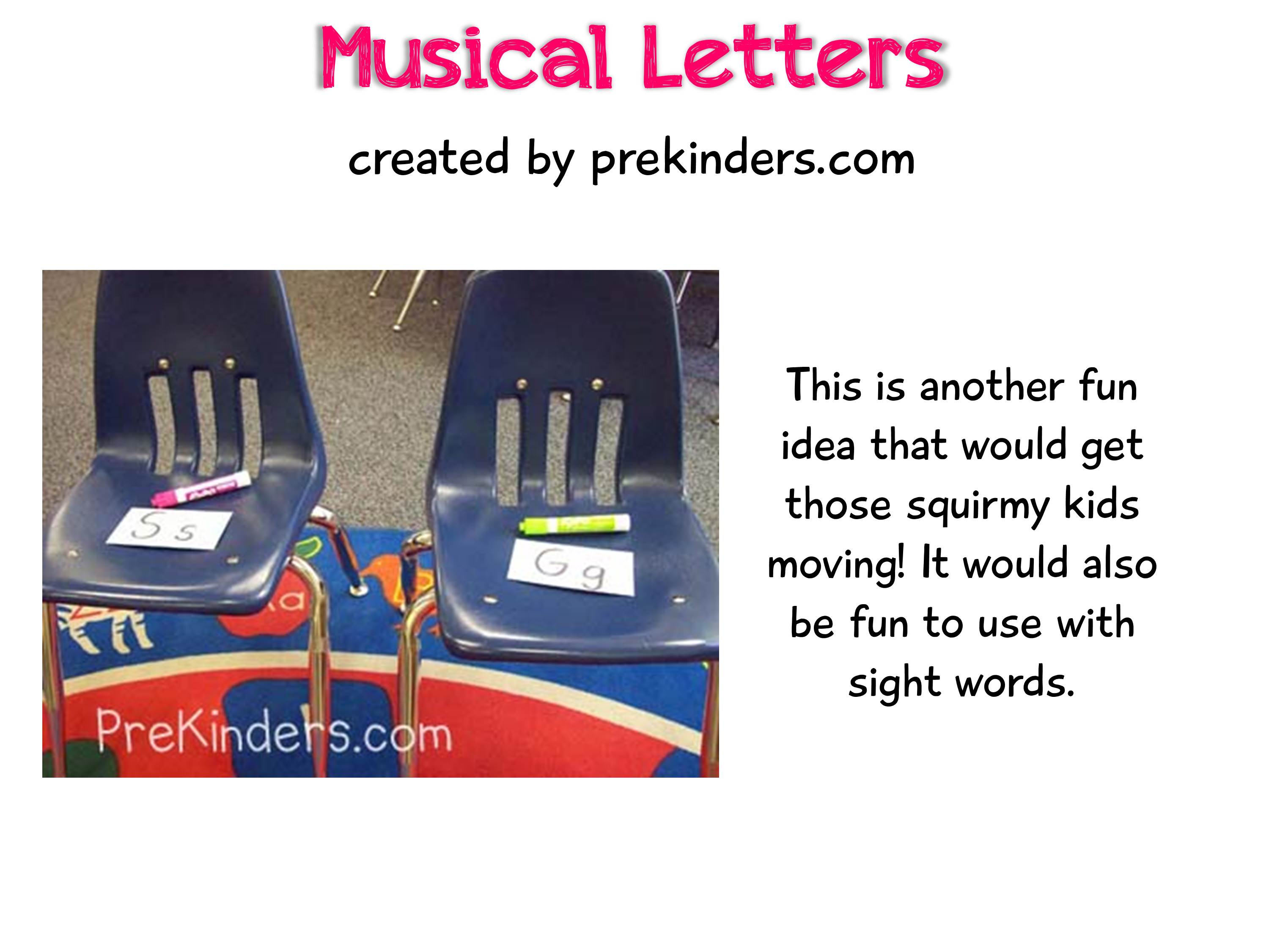 musical letters graphic - Happy Teacher, Happy Kids
